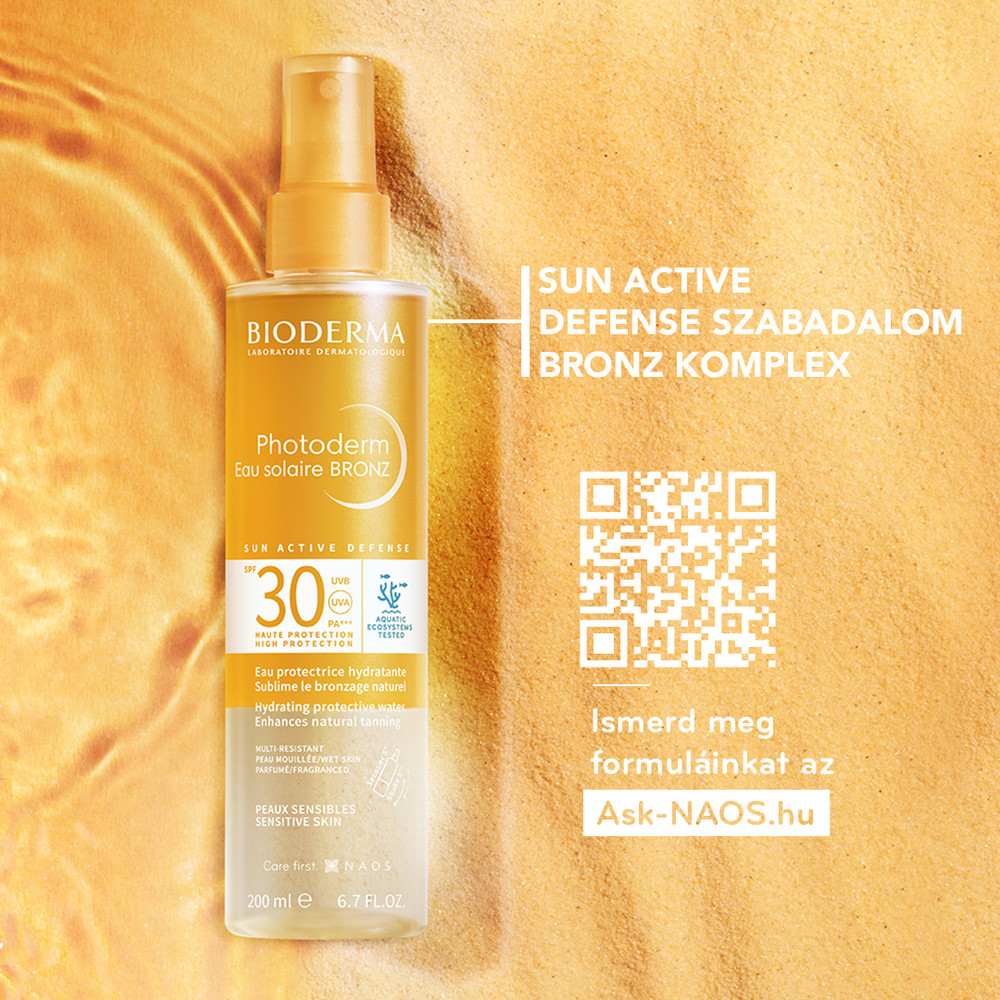 Bioderma Photoderm Eau solaire BRONZ SPF30 - Bioderma termékek
