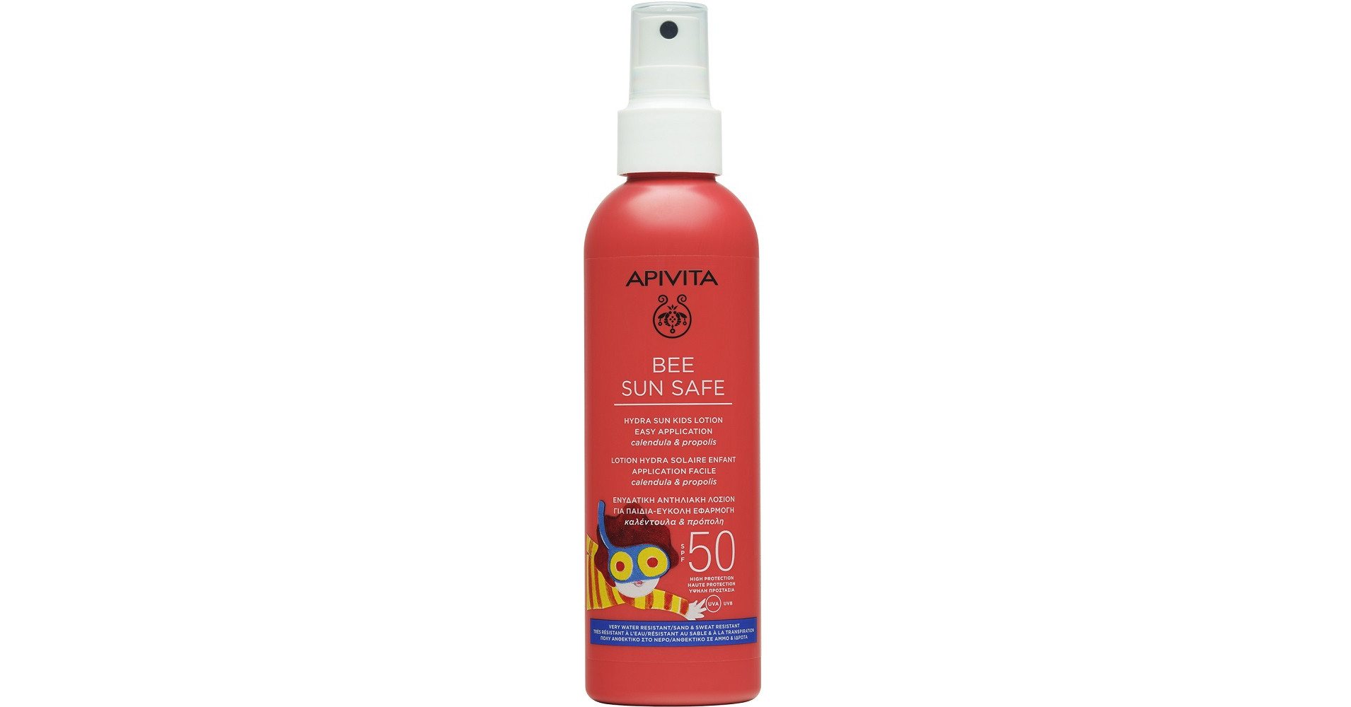 Apivita Bee Sun Safe KID Spray SPF50 200ml - APIVITA termékek