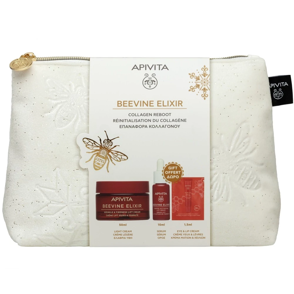 APIVITA BEEVINE ELIXIR LIGHT Ránctalanító neszesszer